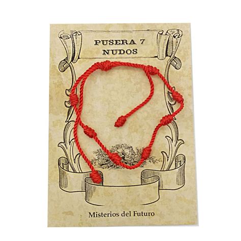 Comprar PULSERA 7 NUDOS Pulseras Amuletos Esoterismo