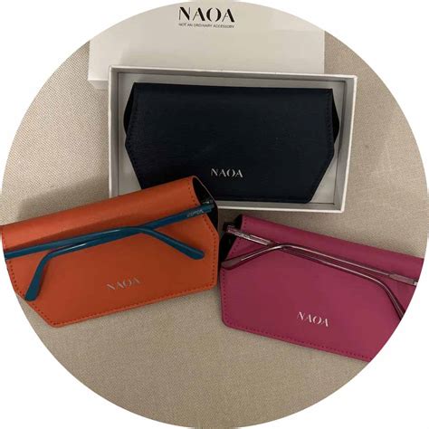 Apple Leather Slim Glasses Case