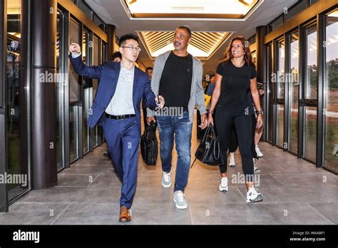 Dutch Football Manager And Former Football Player Ruud Gullit Arrives