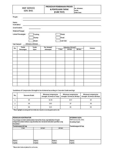 Form Cube Test Pdf