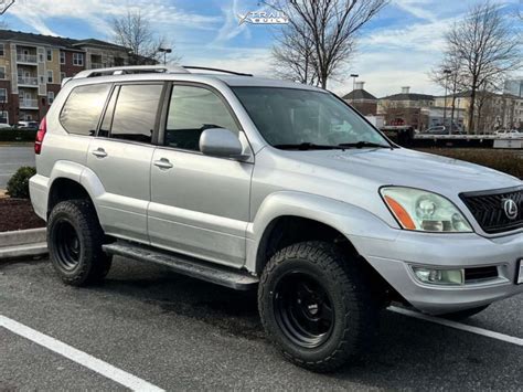 2007 Lexus Gx470 Wheel Offset Aggressive 1 Outside Fender Suspension