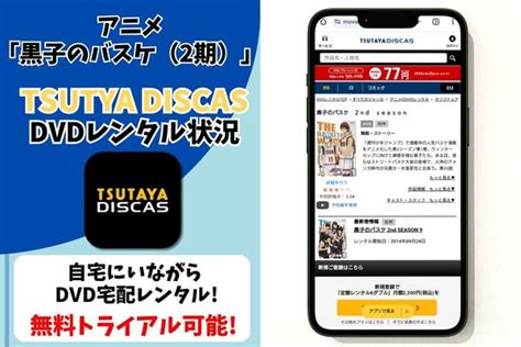 アニメ｜黒子のバスケ（2期）の動画を全話無料で視聴できる配信サイト アニメ！アニメ！vod比較