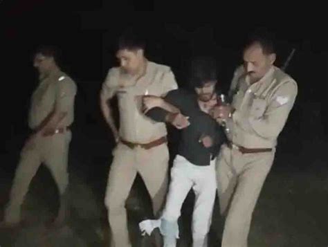 छह माह की बच्ची से दरिंदगी में गिरफ्तार दरिंदे चाचा ने पुलिस पर चलाई गोली