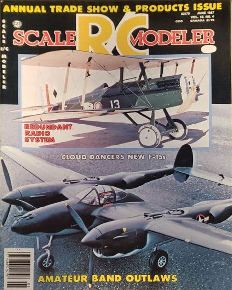 Scale R C Modeler June Annual Trade Show Products Issue