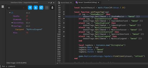 DataStore2 Tables Not Saving No Errors In Console Scripting