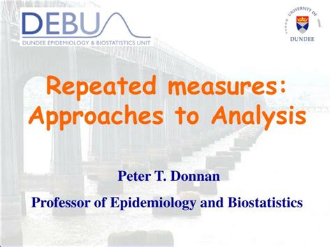 Ppt Repeated Measures Approaches To Analysis Powerpoint Presentation
