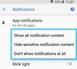 How To Change Lock Screen Notifications Galaxy S And S Plus