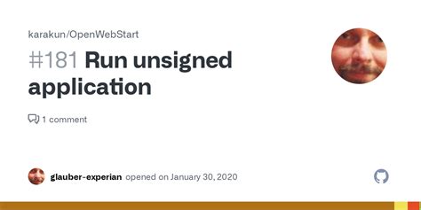 Run Unsigned Application Issue Karakun Openwebstart Github