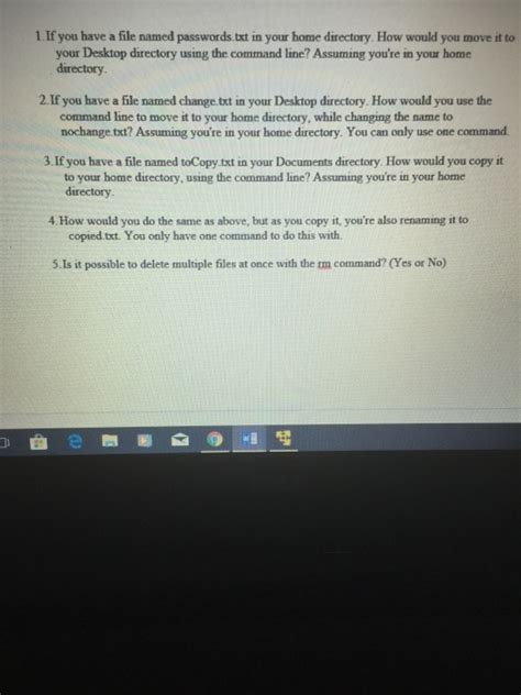 solved 1 if you have a file named passwords txt in your home