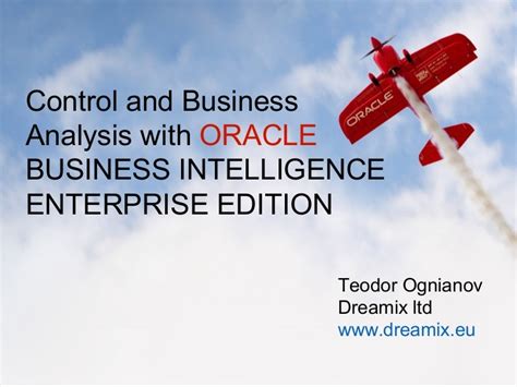 oracle business intelligence enterprise edition