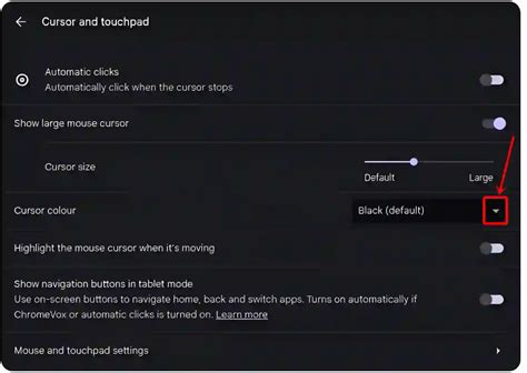 How To Change Your Cursor On Chromebook ChromeOS