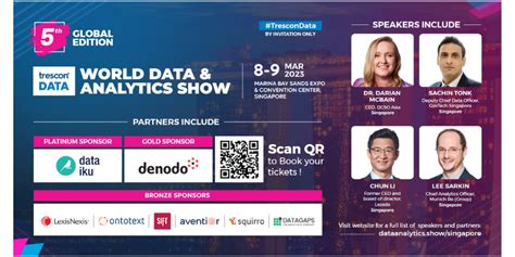 Trescons World Data And Analytics Show To Propel Singapore Businesses