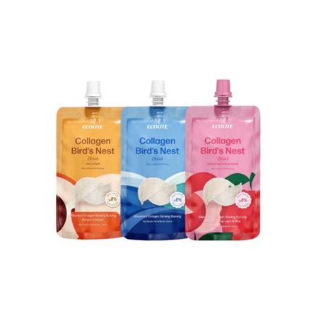 เครื่องดื่มรังนก ผสมคอลลาเจน มี 3 รสชาติ 200 Ml 1 ซอง 1 กล่อง มี 6 ซอง Th