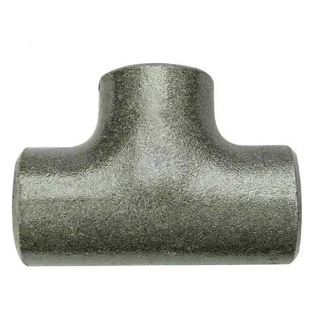 Carbon Steel Pipe Fittings Seamless Butt Welded Equal Tee Straight Tee