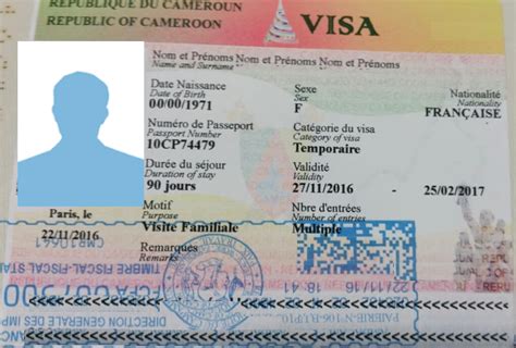 Cameroon Online Visa Application Form