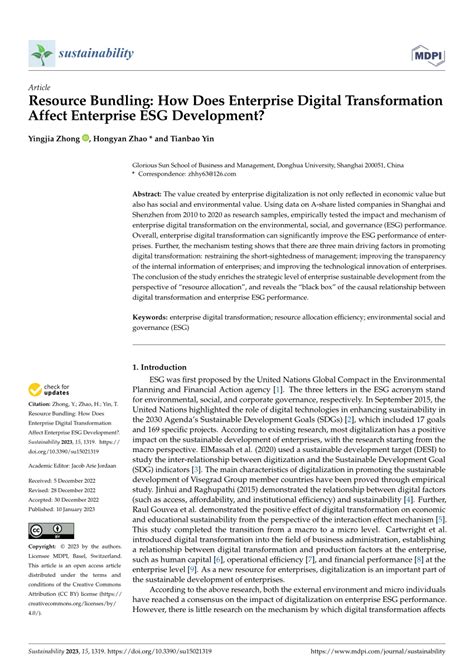 PDF Resource Bundling How Does Enterprise Digital Transformation