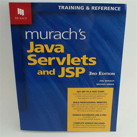 Java Servlets And Jsp 3rd Edition By Michael Urban And Joel Murach
