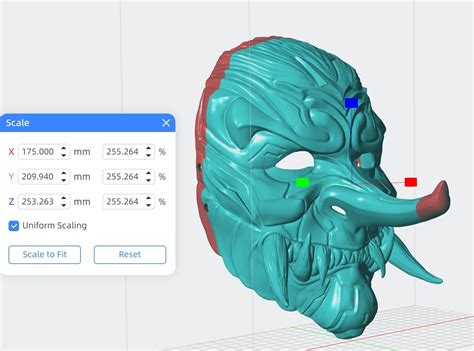 Stl File Tengu Teeth Oni Mask 16 Demon Full Face・3d Print Object To