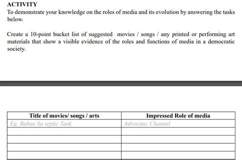 ACTIVITY To Demonstrate Your Knowledge On StudyX