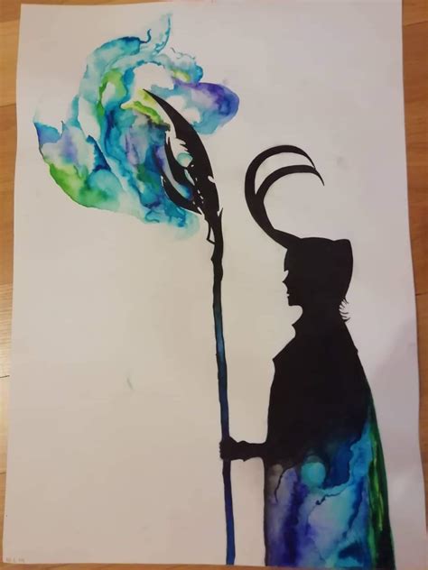 My Friend Drew This Loki She Was Very Shy To Release It So I Hope You