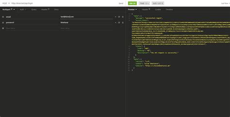properly format request response status codes and error messages