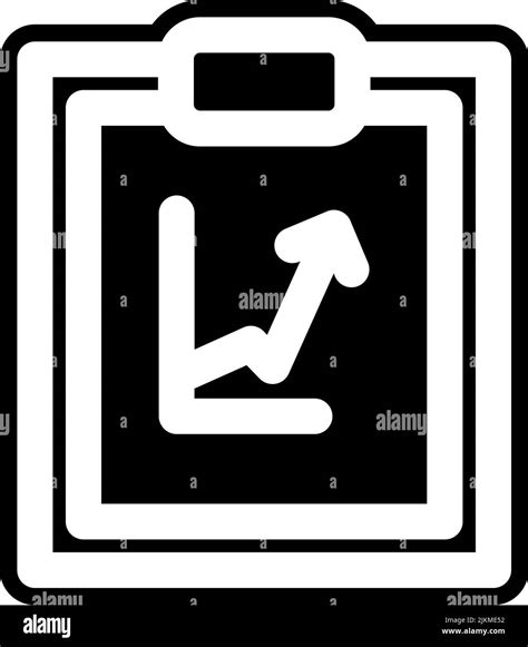 Report Icon Black Vector Illustration Stock Vector Image And Art Alamy