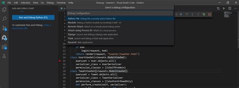 Update Screenshot For Debugging Part Of The Python Tutorial · Issue 3339 · Microsoftvscode