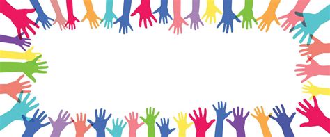 Many Colorful Hands White Background Diversity Concept 22110873