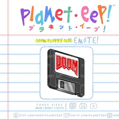 Twitch Doom Emotes Etsy