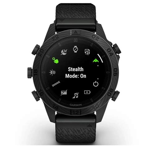 Смарт-часы Garmin MARQ Commander Gen 2, Carbon, GPS (010-02722-01 ...