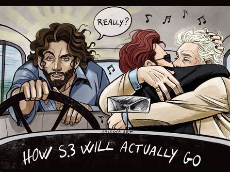 Pin By Lew On Good Omens Good Omens Book Crowley Funny Cute Gay