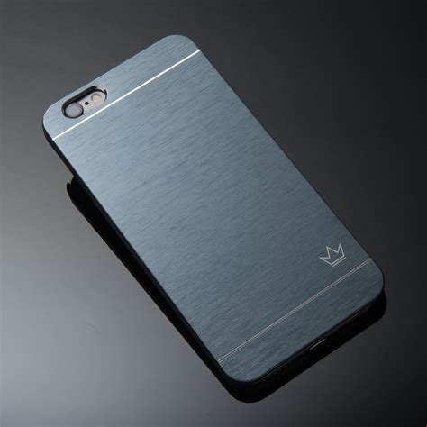 Slim Aluminum Case Blue Iphone 66s Krown Case Touch Of Modern