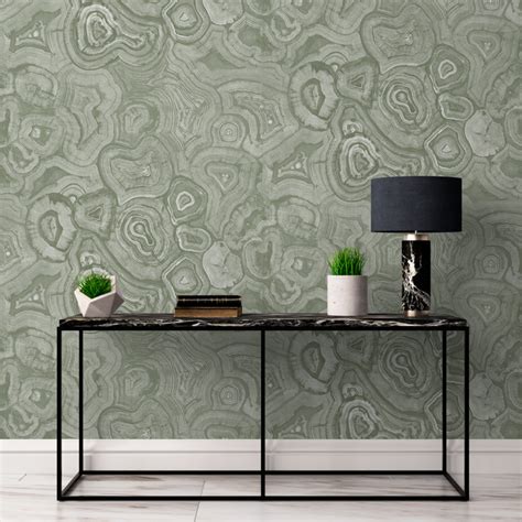 Green Grey Marble Stone Wallpaper Feathr Wallpapers Wall Murals