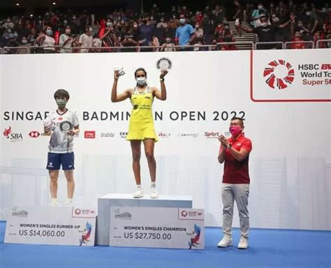 Pv Sindhu Clinches Singapore Open 2022 Title See Pictures Of The
