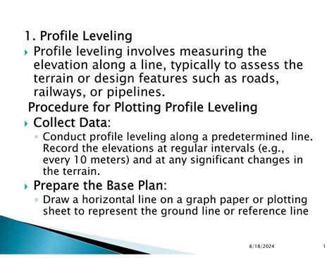 SOLUTION Plotting Of Profile Leveling And Cross Sectioning Studypool
