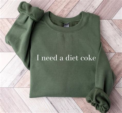 Diet Coke Sweatshirt Diet Coke Shirt Coke Sweatshirt Trendy