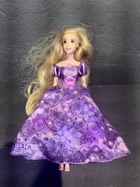 Mattel Disney Princess Tangled Sing And Glow Rapunzel Doll Light Up