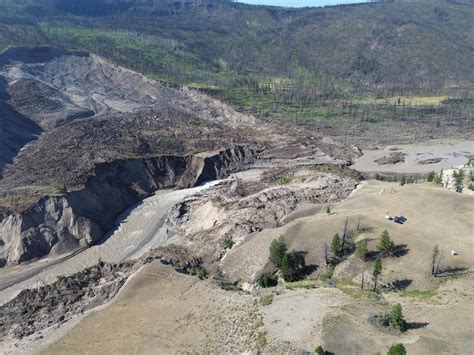 Chilcotin River Landslide Could Impact Lower Fraser River Ecosystem