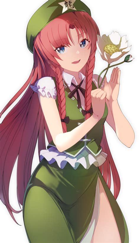 Hong Meiling Touhou Drawn By Chienon Danbooru