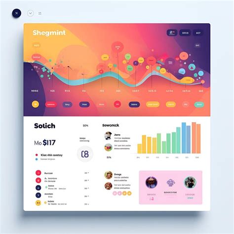 Premium Photo Web Dashboard Social Media Engagement Metrics Follower
