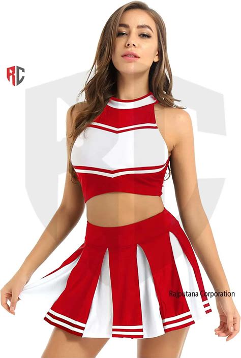 Women Cheer Leading Uniform For Cheerleaders Sportswear Tank Top Cheer