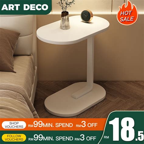 Bedside Table Side Table Bedroom Meja Kecil Sofa Side Table Coffee