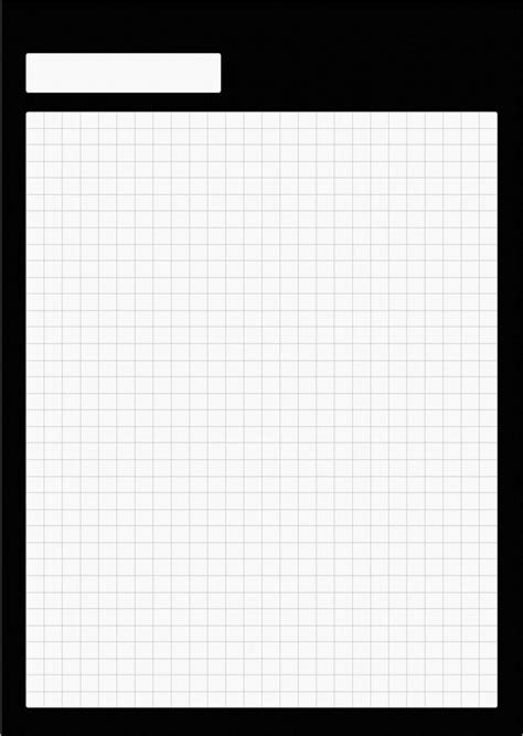 Korean Study Aesthetic Notepad Template A4 Grid PDF Notes Template Collage Template Templates