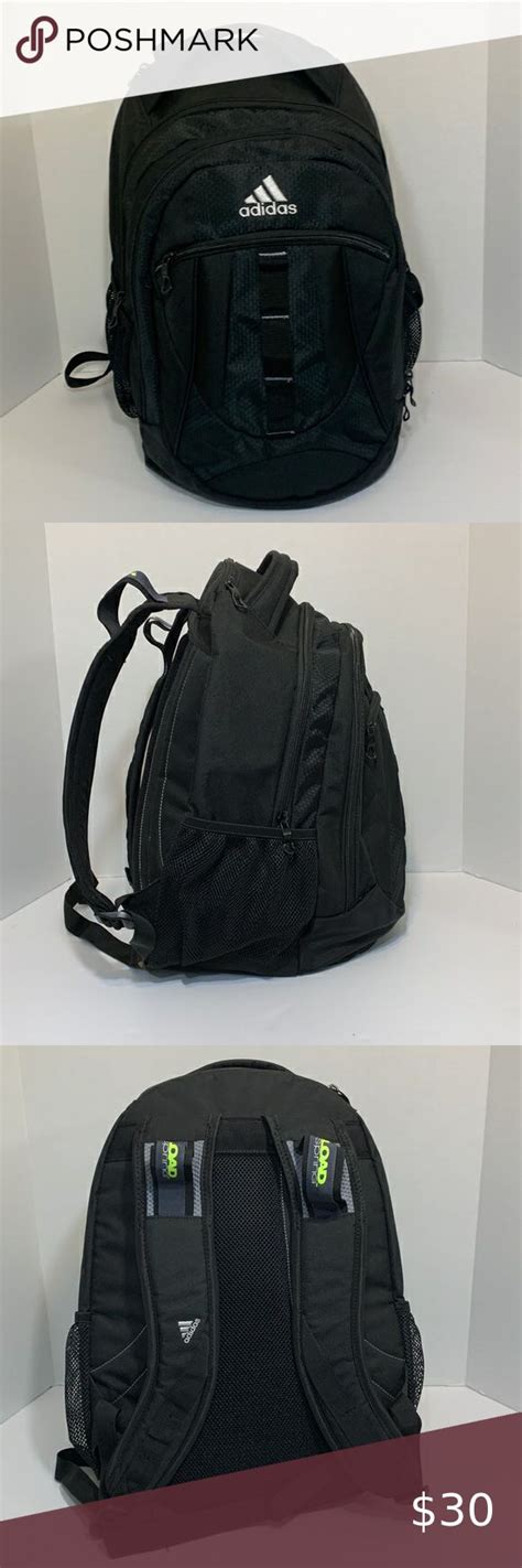 Barely Ever Used Adidas Black Backpack Rn 90288 Black Backpack Black Adidas Adidas