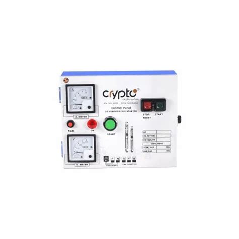220240 V Single Phase Submersible Pump Control Panel 1 Hp At ₹ 2190