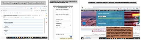 Dropdown Selected Option Doesnt Populate In The Form On A Mobile