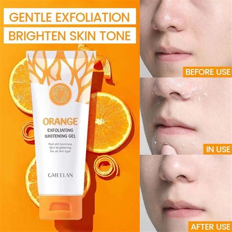 GMEELAN Orange Exfoliating Whitening Gel Skin Brightening 100g