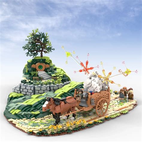 Scene Gandalf Fireworks Lego® Ideas