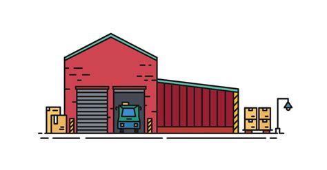 Container Yard Vector Art Icons And Graphics For Free Download