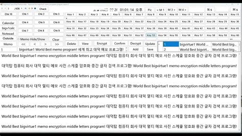 Bigvirtue1 World Best Multi Memo Photo Schedule Encryption Programs